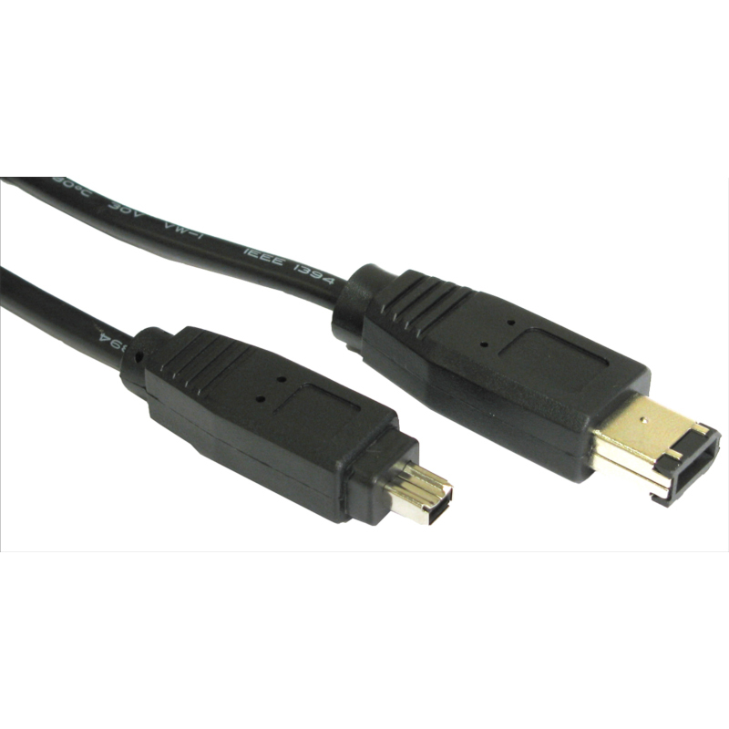 Firewire 4 Pin to 6 Pin Cable 2m - Computer Shop Norwich, Norfolk